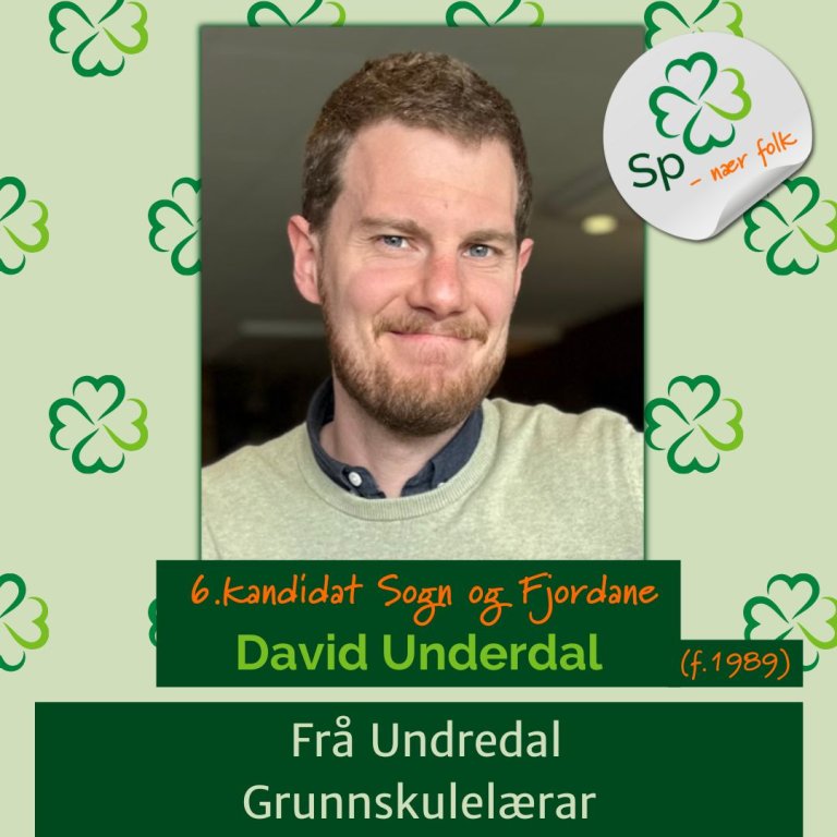 Listekandidatar 2025 - Senterpartiet